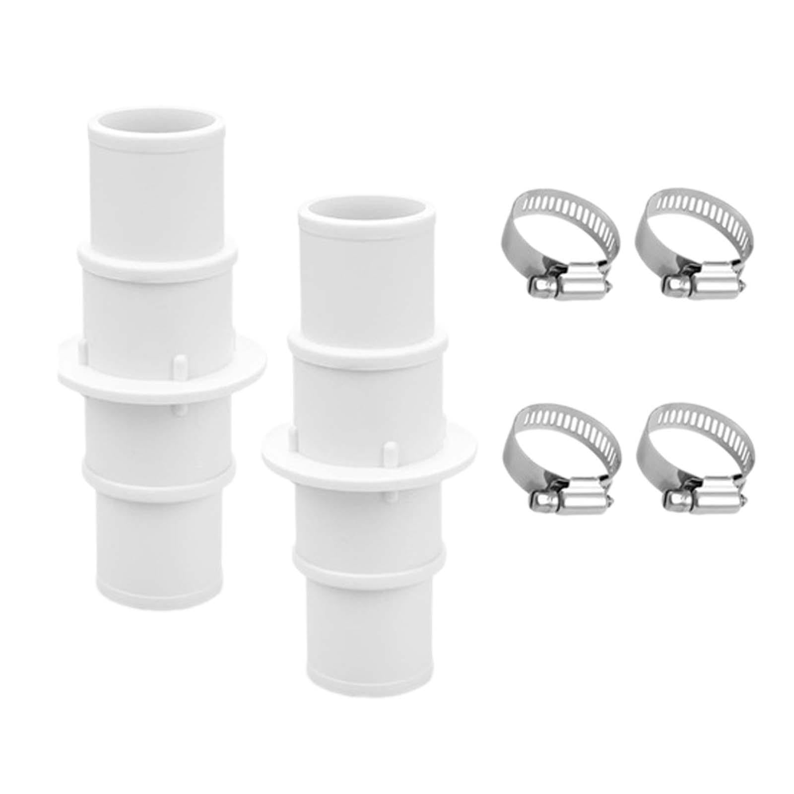 jicheng Pool Hose Connector 1-1/4" or 1-1/2" Adapter Professional Pool ...