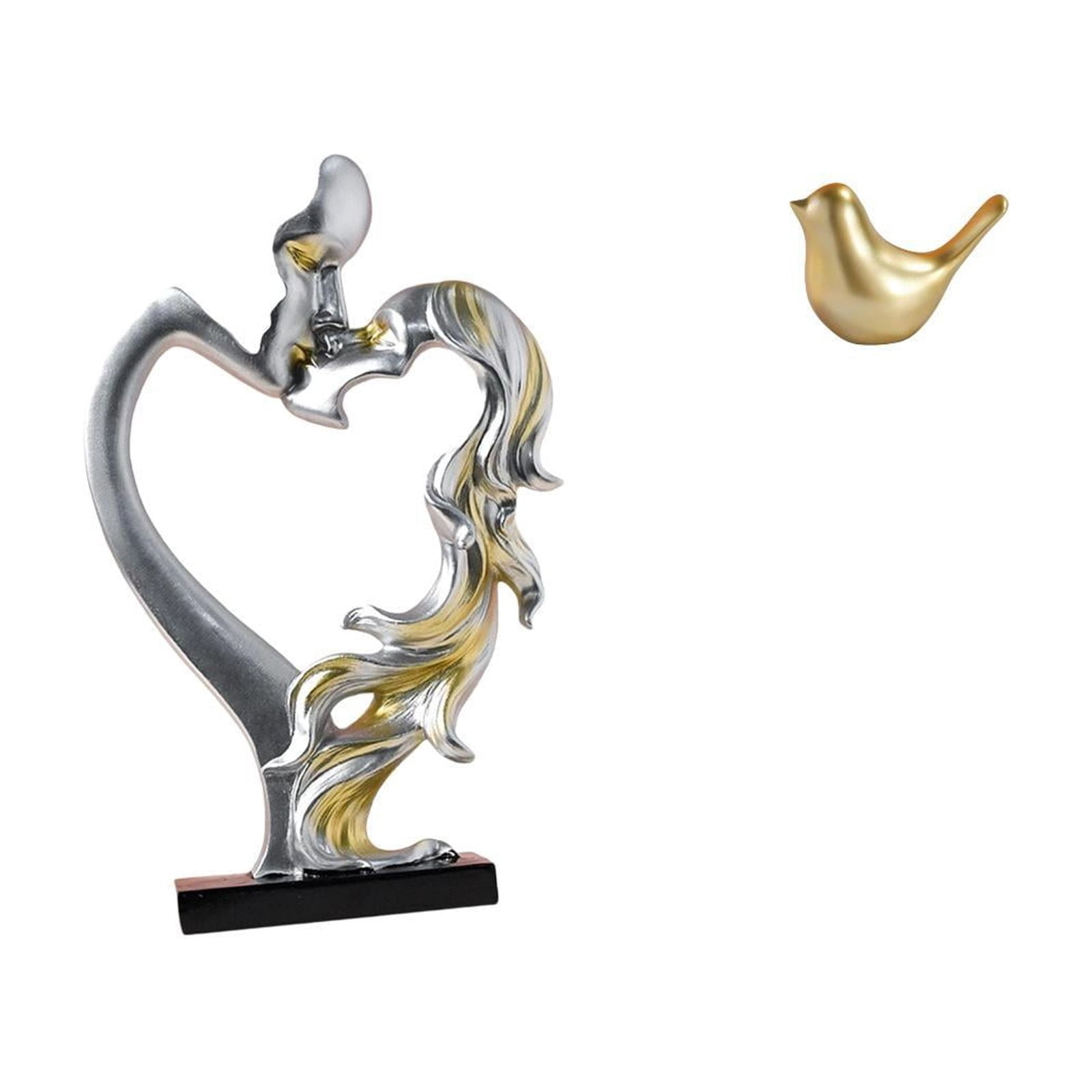 jicheng Romantic Embrace Sculpture for Bedroom and Living Room Modern ...