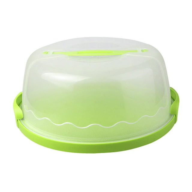 jicheng Round Cake Carrier Fits 10" Cakes Cake Transport Container Cake ...