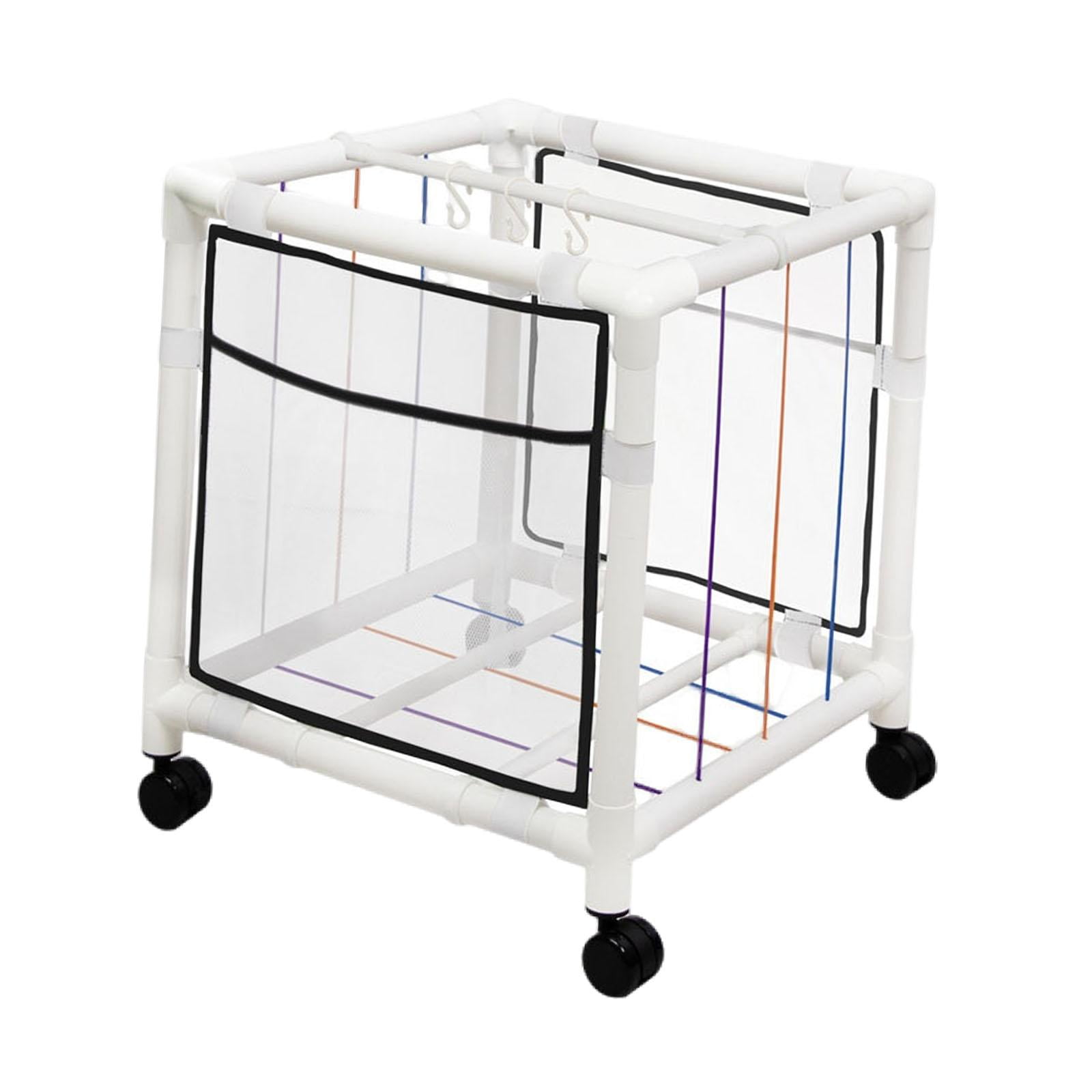jicheng Stuffed Animal Storage Rack with Wheels Stuffed Animal Zoo Cage ...