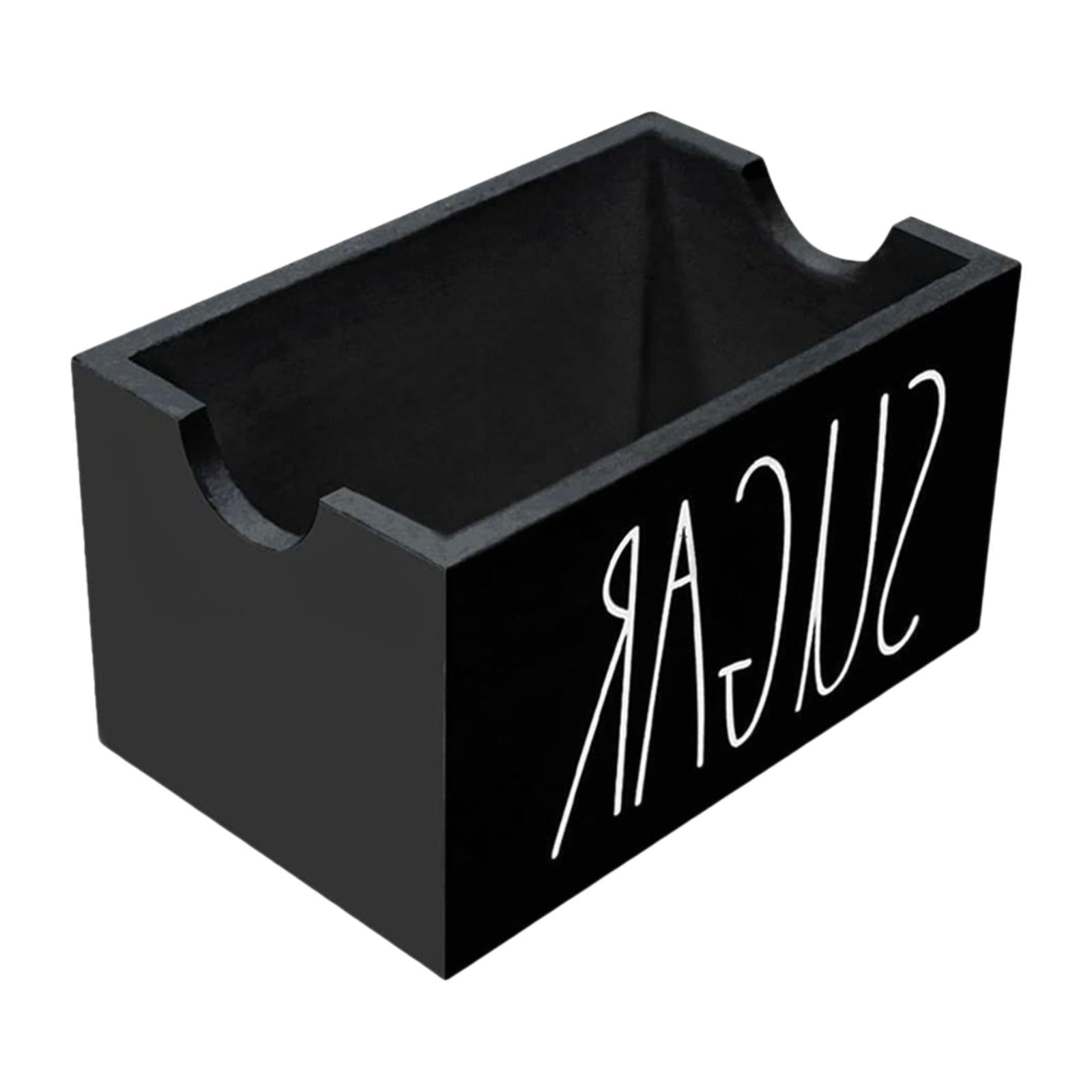 jicheng Sugar Packet Holder Display Wood Sugar Packet Container for ...