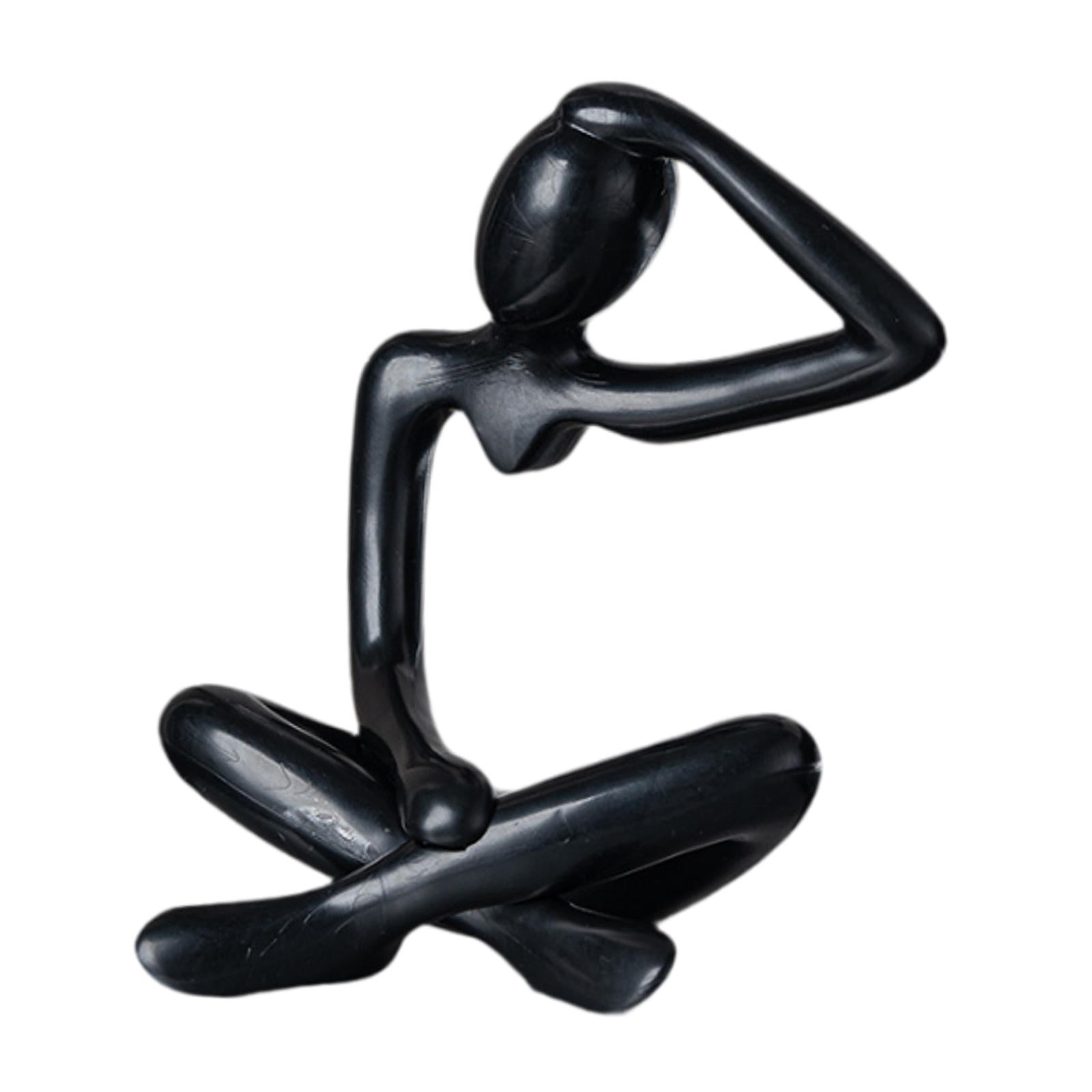 jicheng Thinker Abstract Statue Art Crafts for Table Centerpiece ...