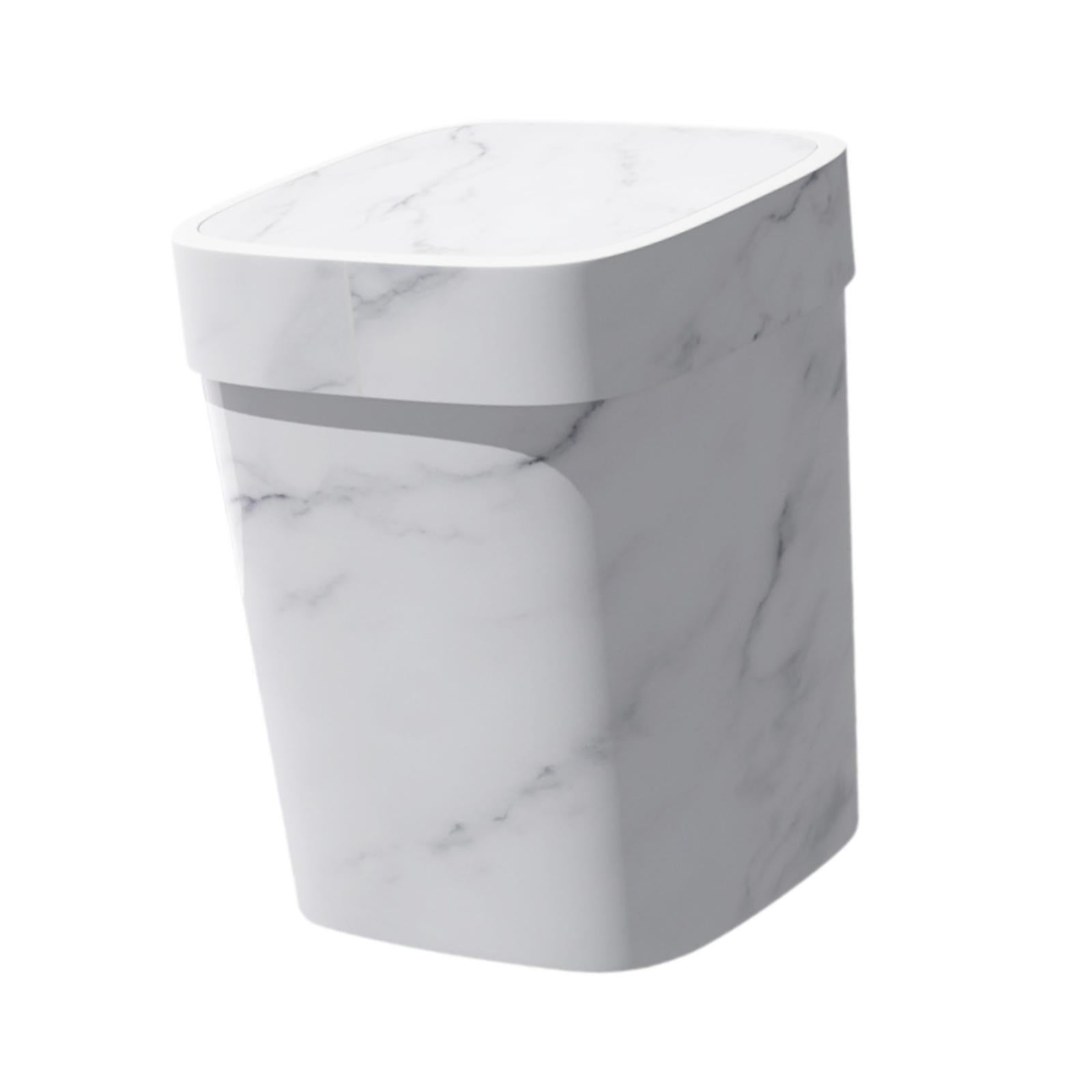 jicheng Trash Can Dustbin Countertop Compost Bin for Office Laundry ...