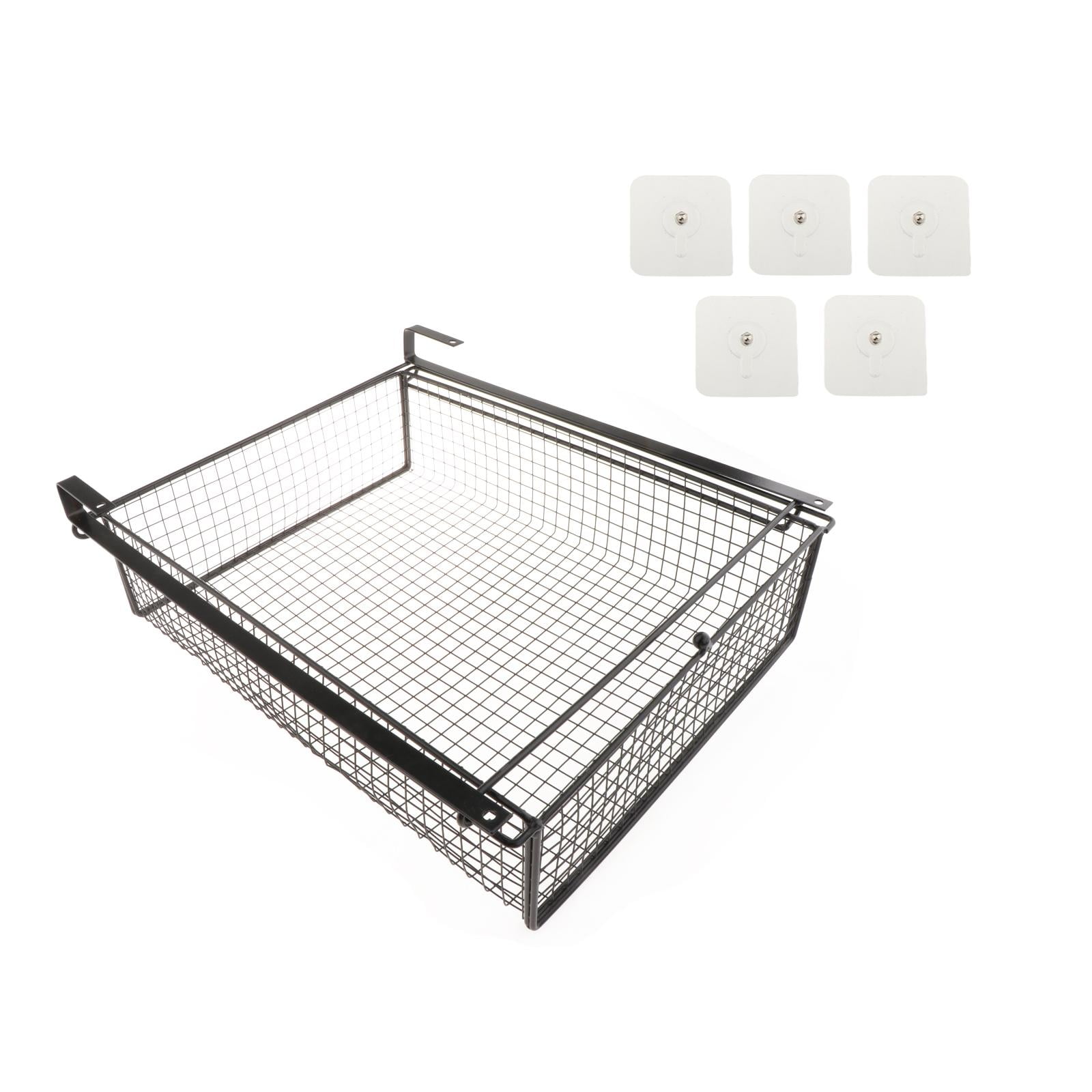 jicheng Under Cabinet Storage Shelf Hanging Under Desk Box for Cabinet ...