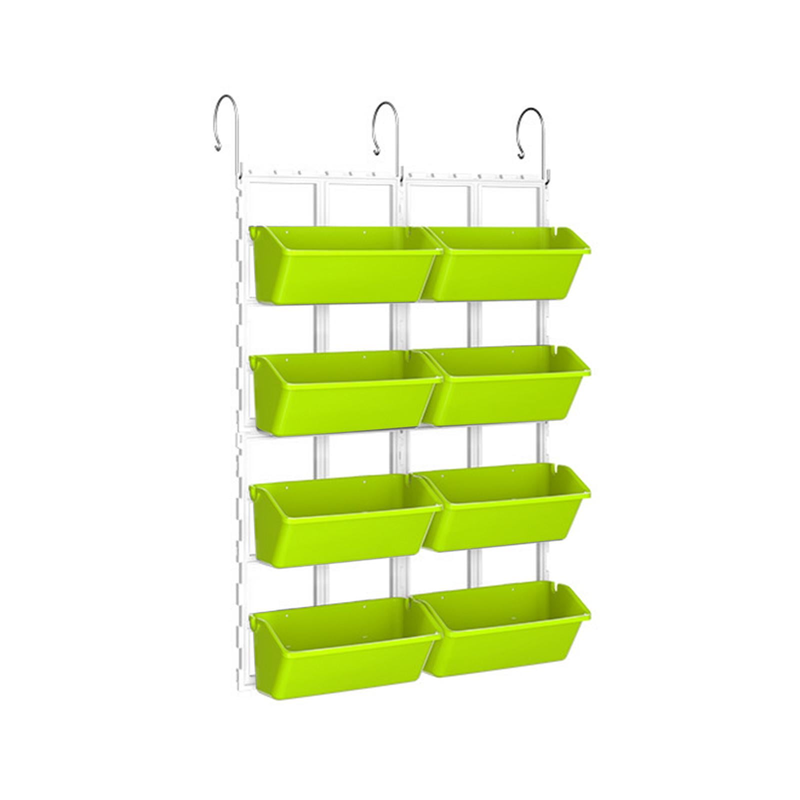 jicheng Vertical Wall Hanging Planter 4 Tier Flowerpot for Vegetables ...