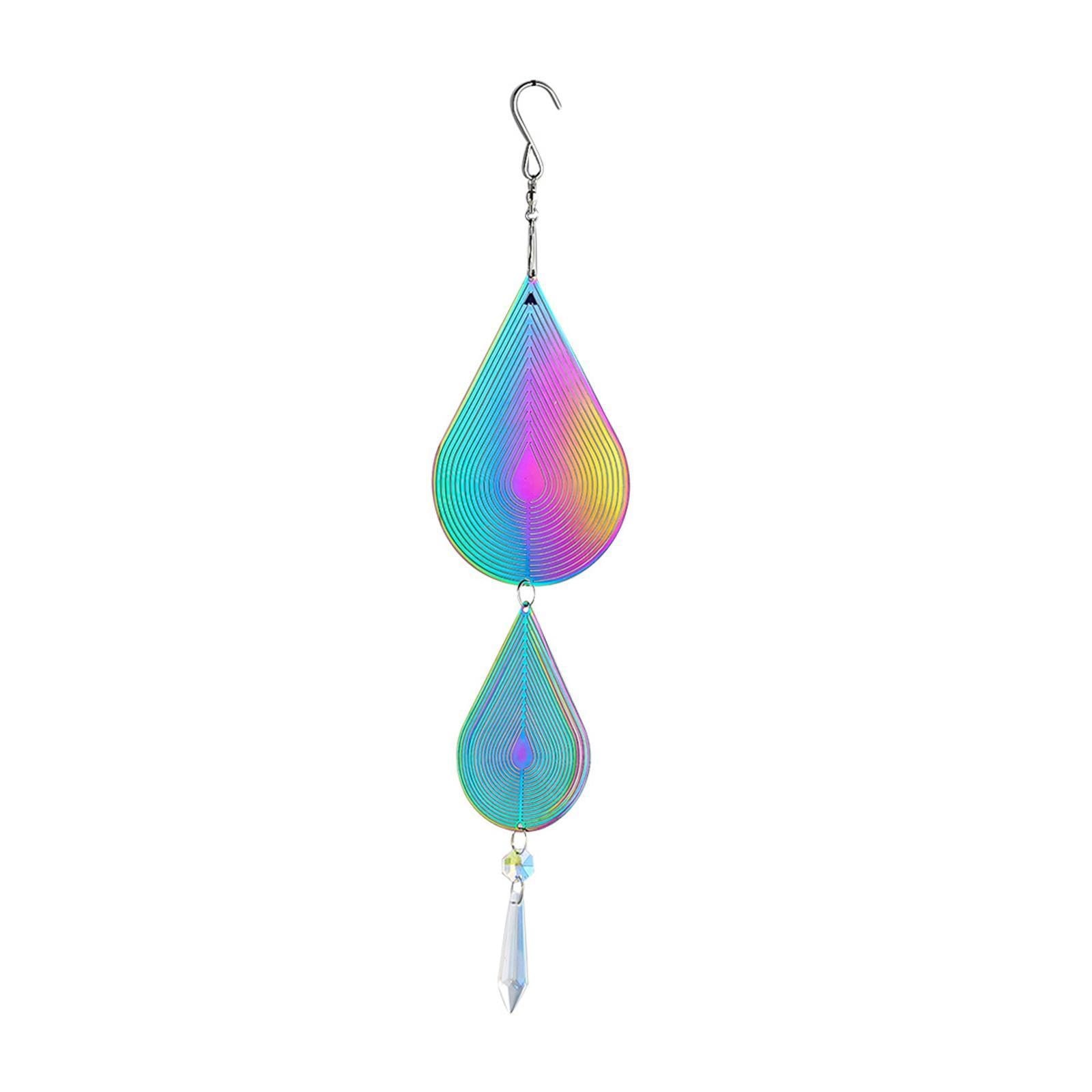 jicheng Wind Chimes for Outside Arts Water Drop Wind Chime for Gardens ...