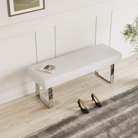 Bedroom Bench Bed end upholstered Bench Indoor Corner Small Footstool ...