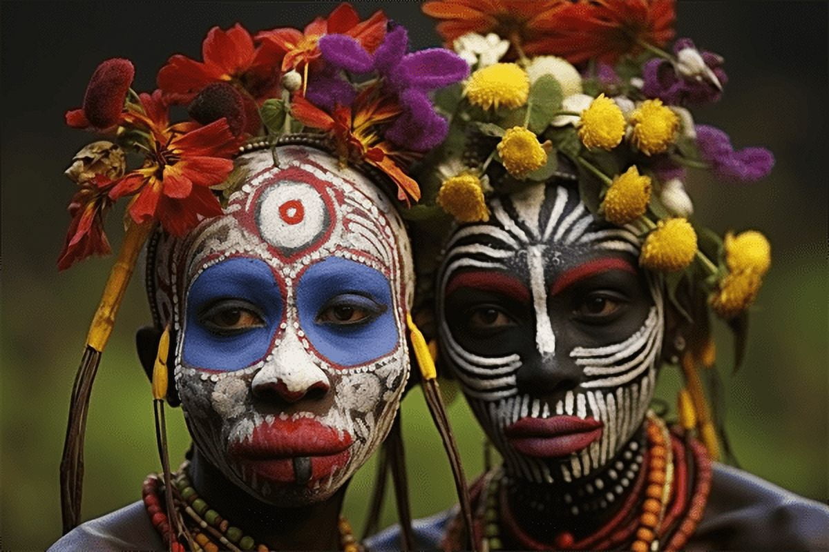 jigsaw puzzles 500 pieces African Woman I Am Afro American flower ...