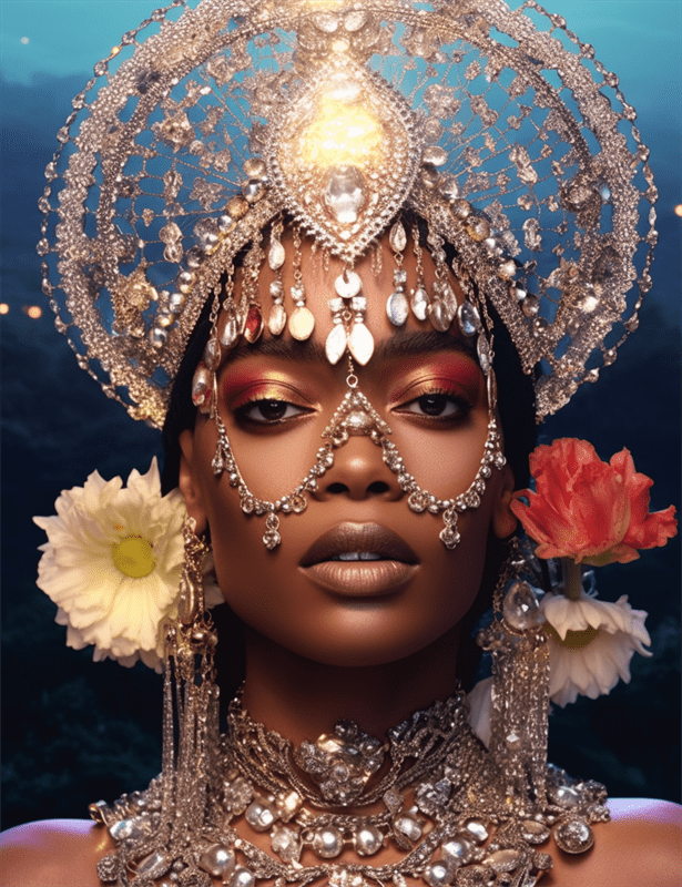 jigsaw puzzles 500 pieces Black Girl Oil Painting African American I Am Afro Queen wooden ...