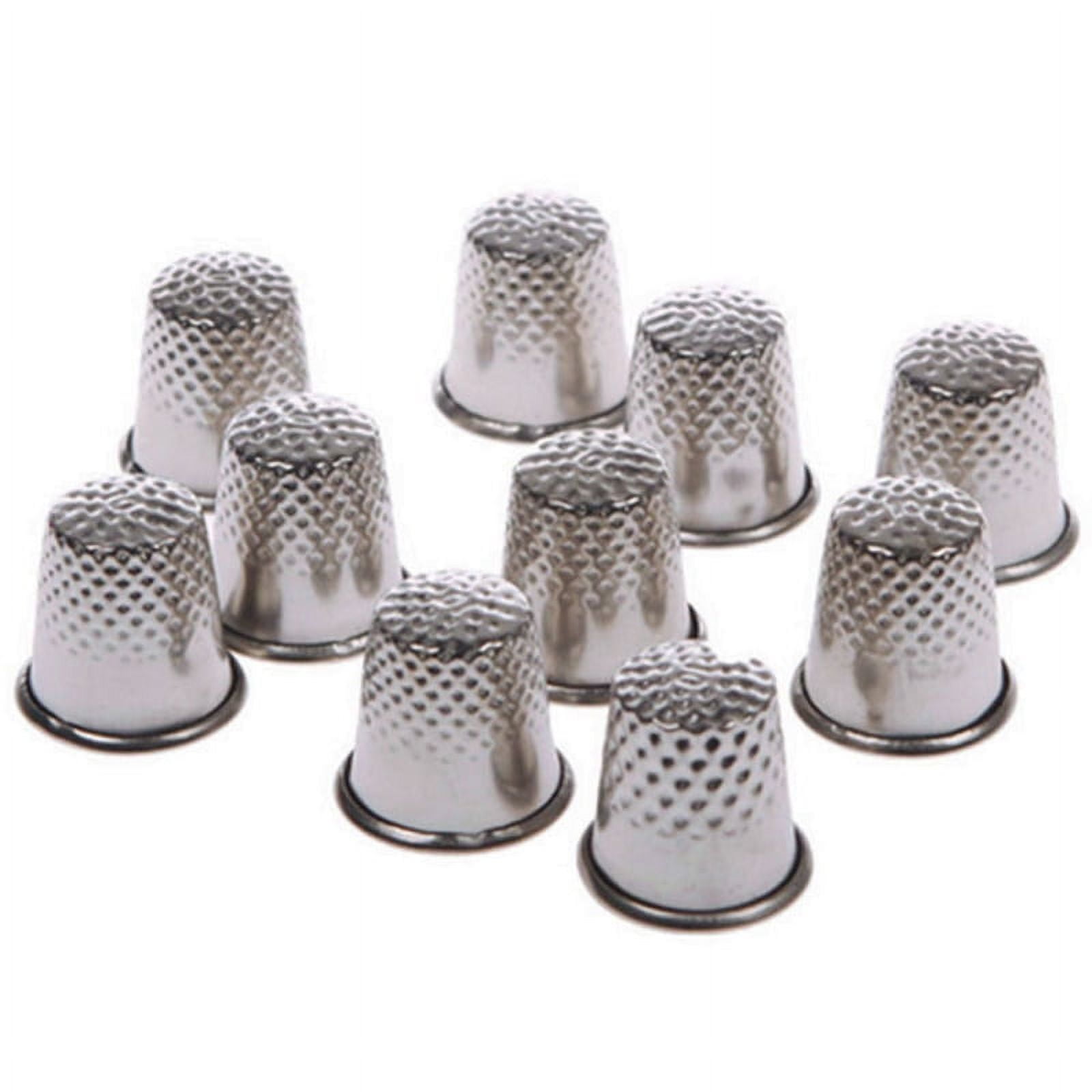 jileijar 10× Vintage Fingerhut Nähen Grip Pin Nadel Finger Metall G3O6 ...
