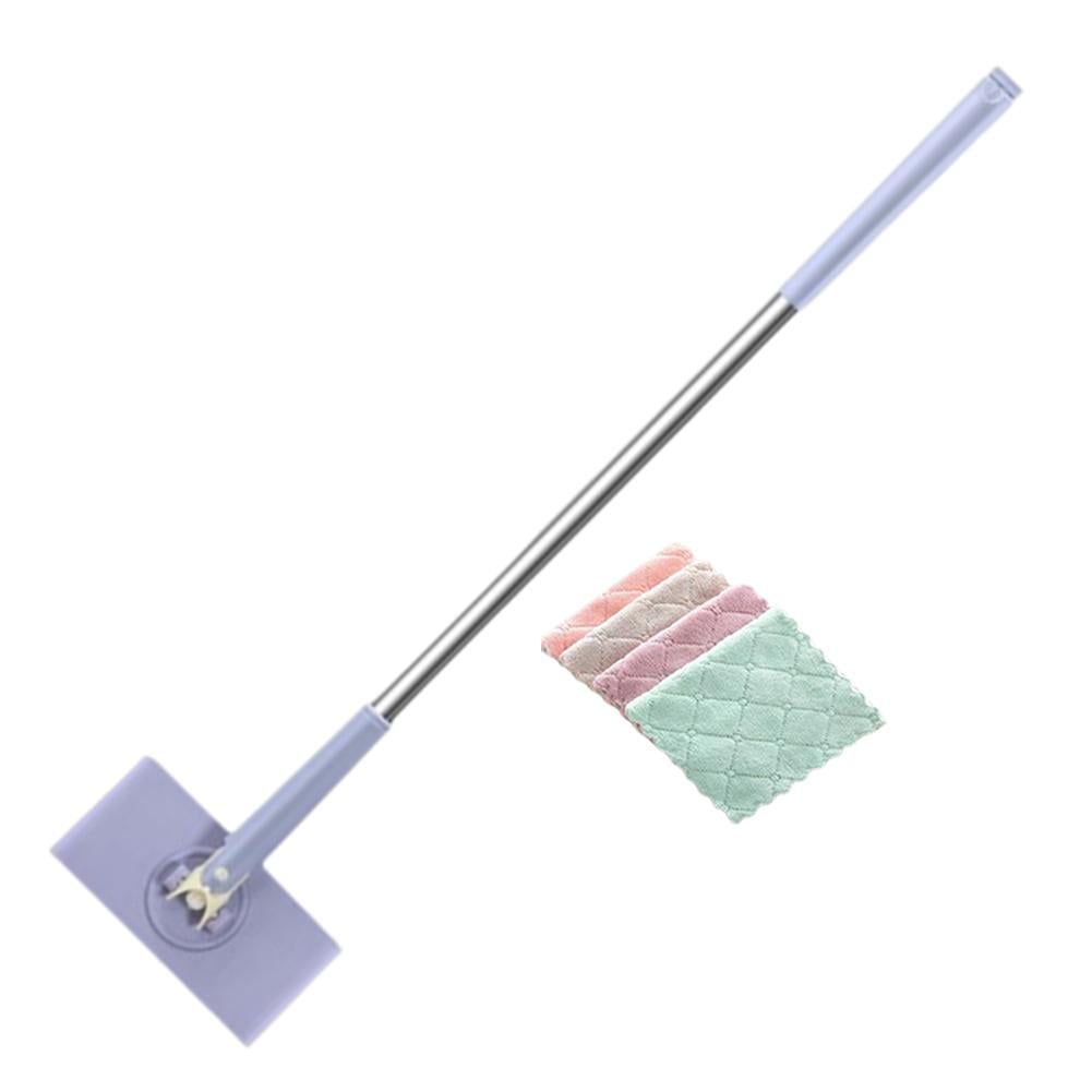 jileijar (4 Rags In Random Colors) Mop + Rag 4 Lavender Purple (A ...