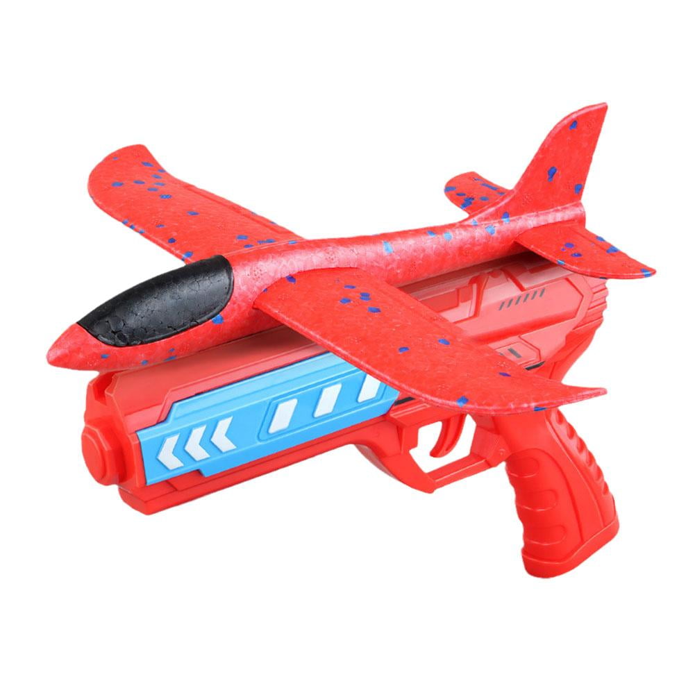 jileijar Airplane Launcher Toy Foam Throwing Plane with Catapult-Gun ...