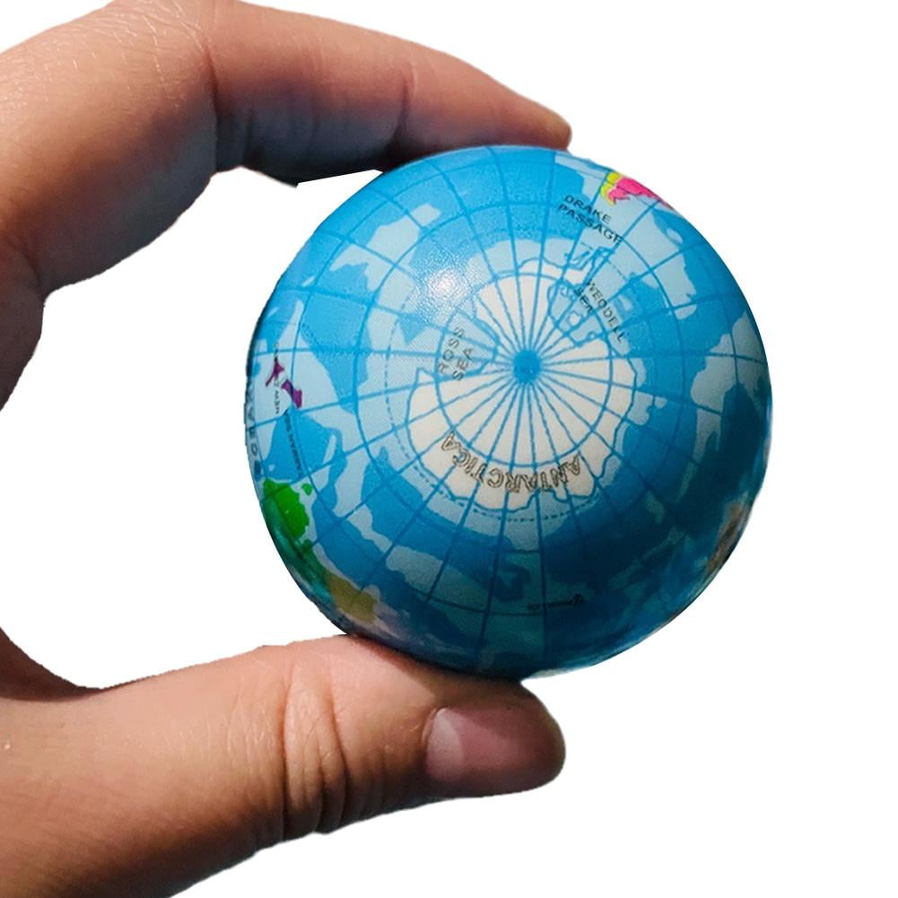 jileijar Anti Stress Reliever Ball Earth Globe Stress Adhd Arthritis ...