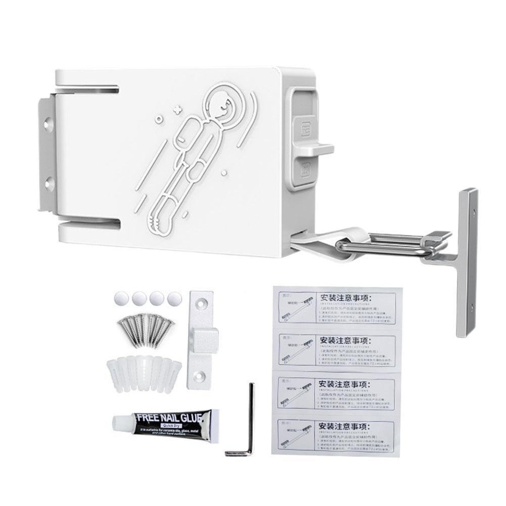 Astronaut White Invisible Clothesline With 180° Foldable, Multi-Purpose ...