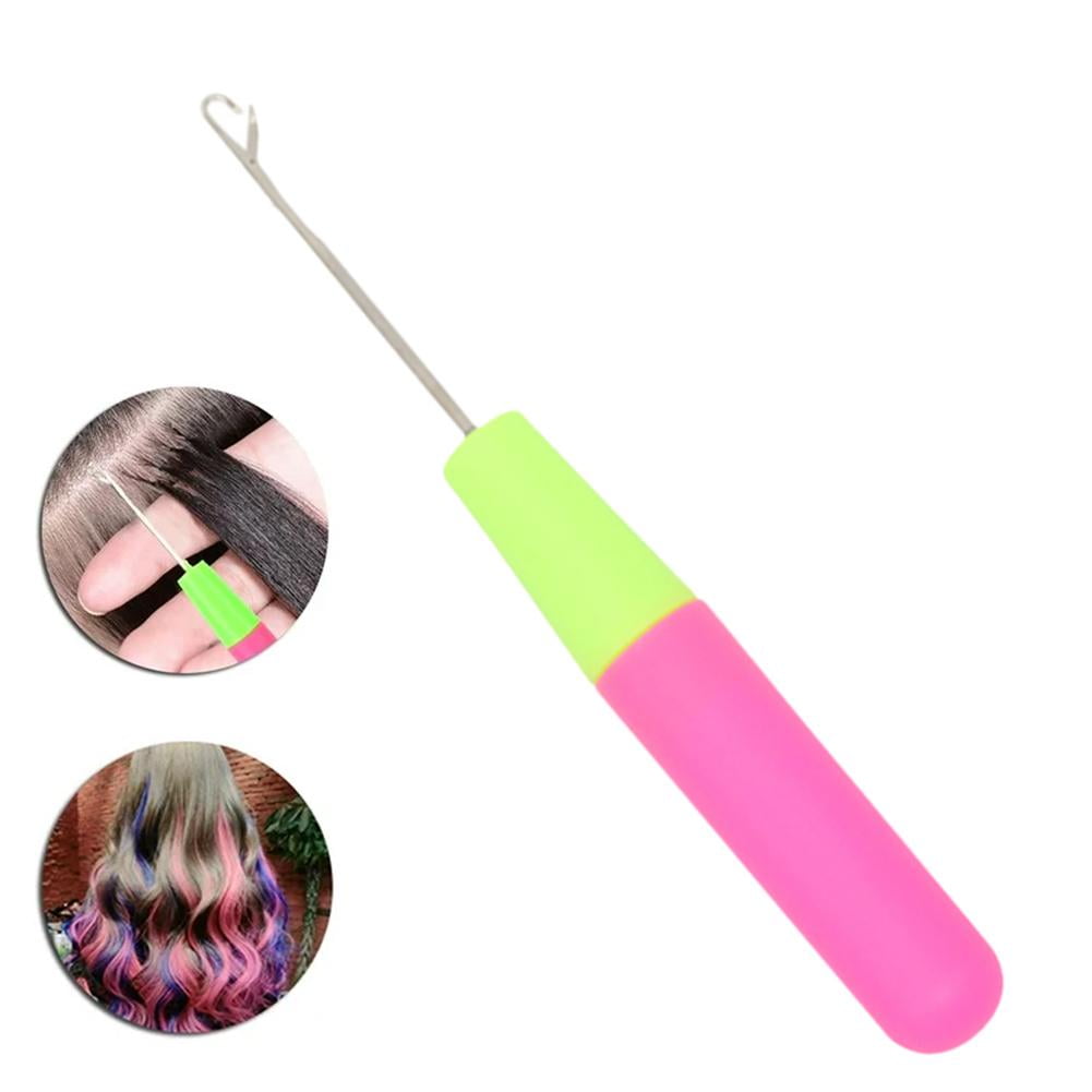 jileijar Crochet-* Hook Skill Needle For Hair Micro Braid Needle Wig ...