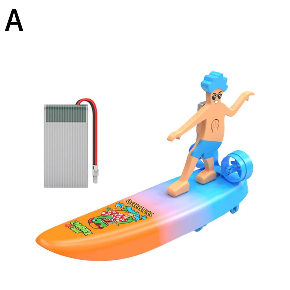 jileijar Cute Amphibious Drifting Remote Surfboard, Remote Boat 2.4G ...