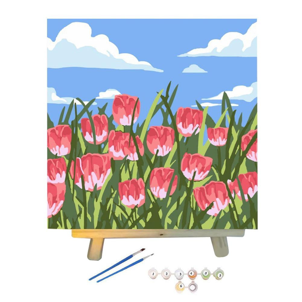 jileijar Digital Oil Painting Set—DIY Girl Gifts Handmade Landscape ...