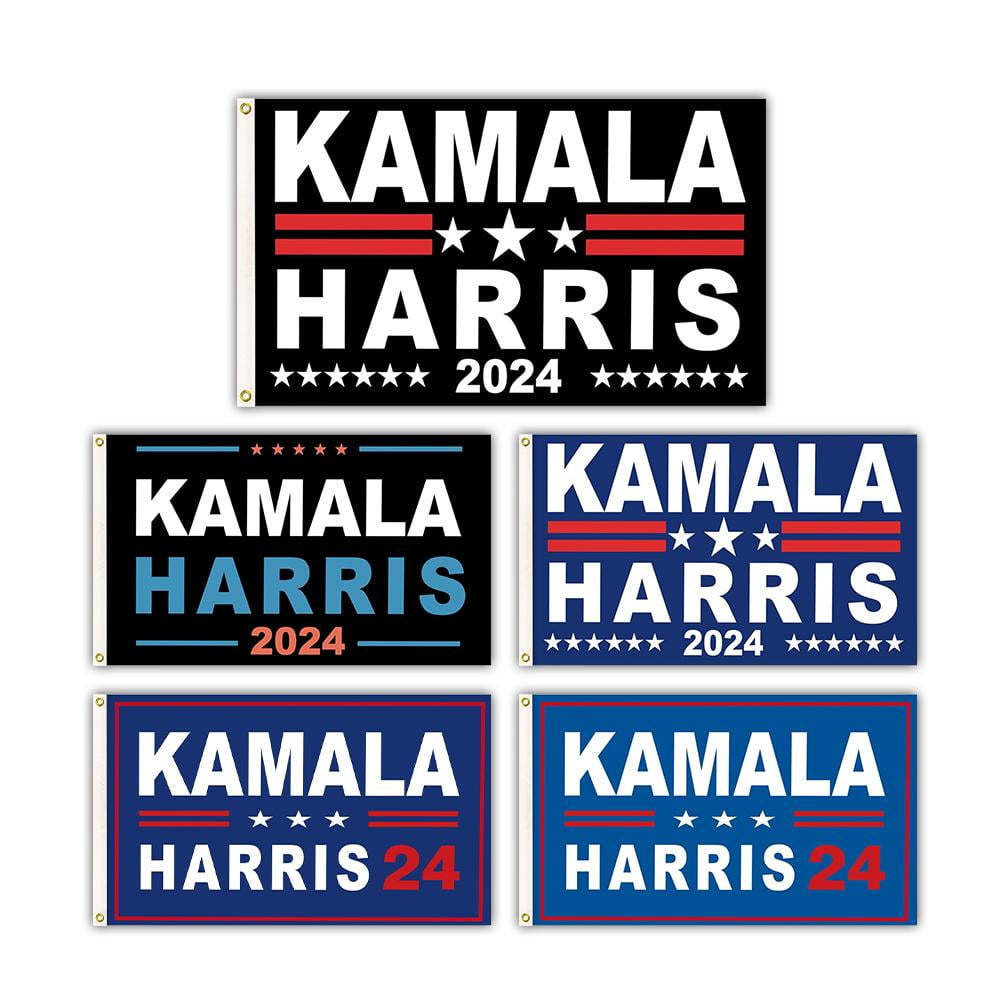 jileijar Kamala Harris 2024 Flag 3x5 Ft Harris for President Flags with ...