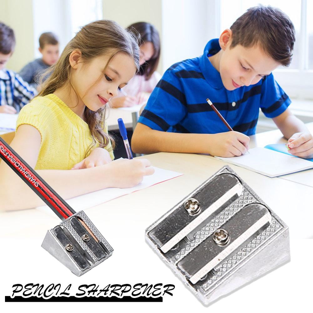 jileijar Pencil Sharpeners Office Stationery,Silver on Clearance,Manual ...
