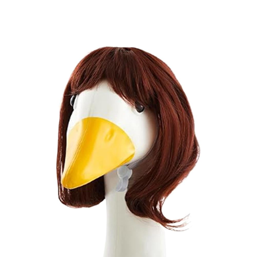 jileijar Porch Goose Hair Decoration Goose Wig Bobble Hair Exploded ...