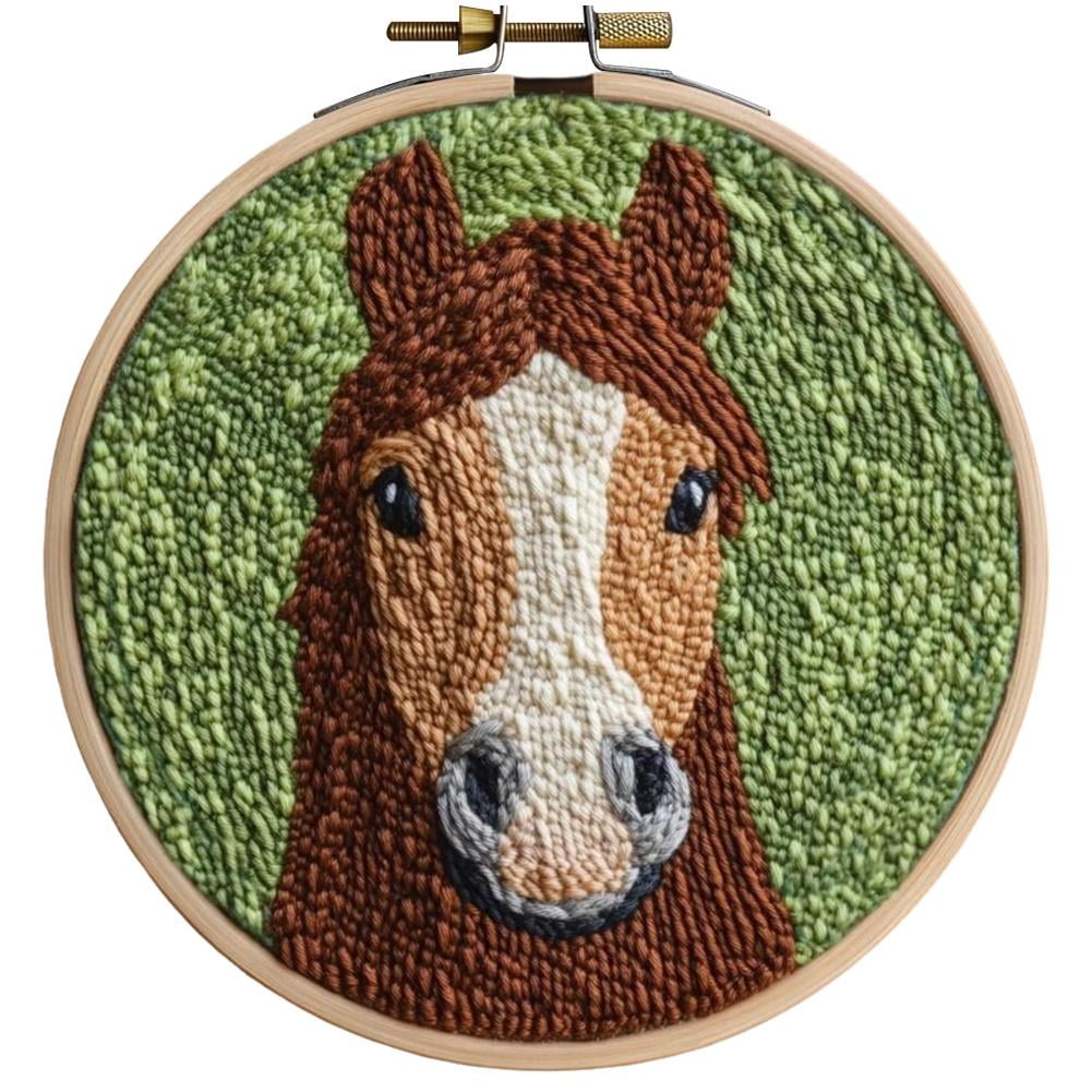 jileijar Punch Needle Kit for Beginners,Cute Cartoon Green Turtle Sheep ...