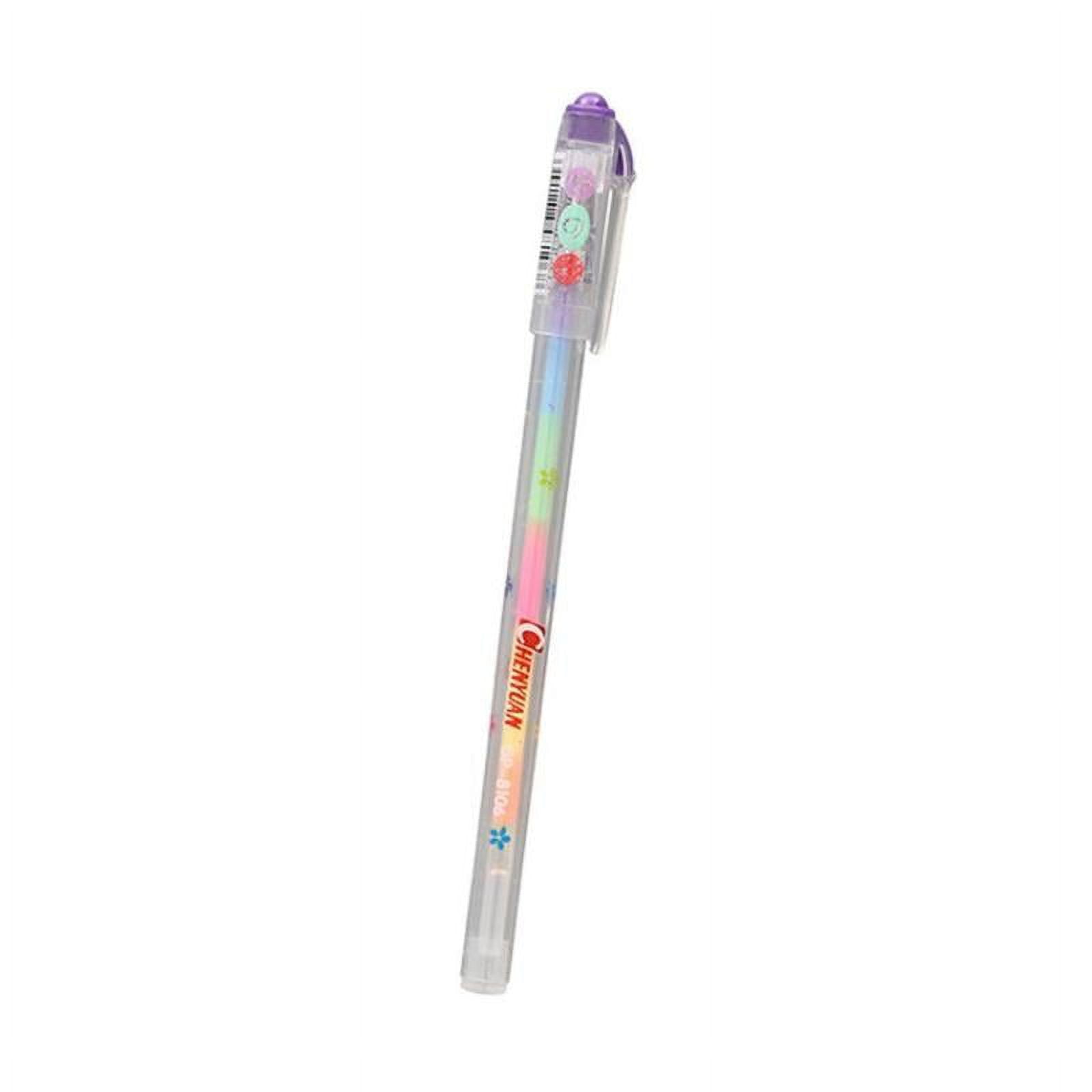jileijar Rainbow Colour Stationery Refill Ink Highlighters Gel Drawing ...