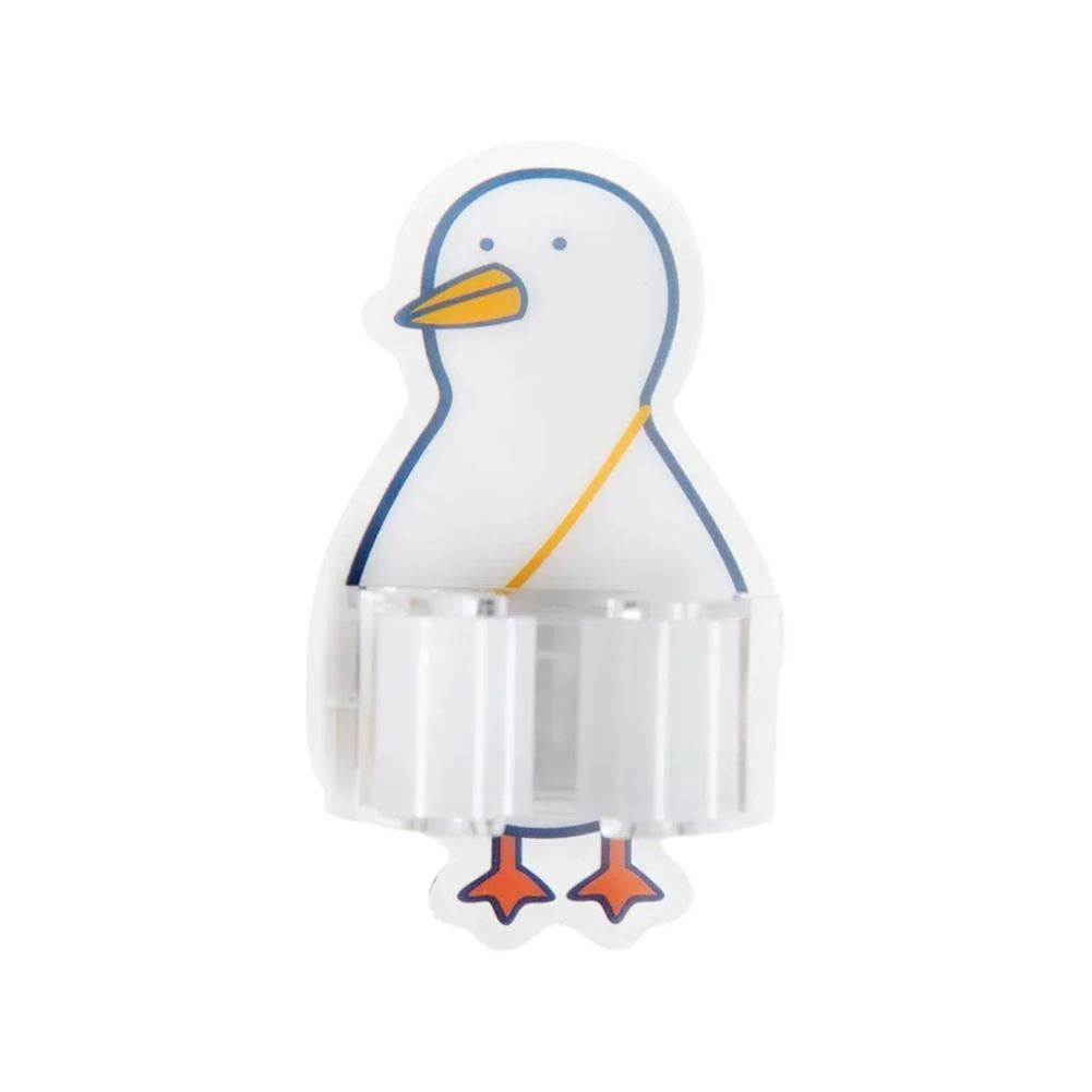 Cute Duck Hanging Mop Artifact, Punch-Free Mop Clip Hook, Traceless ...