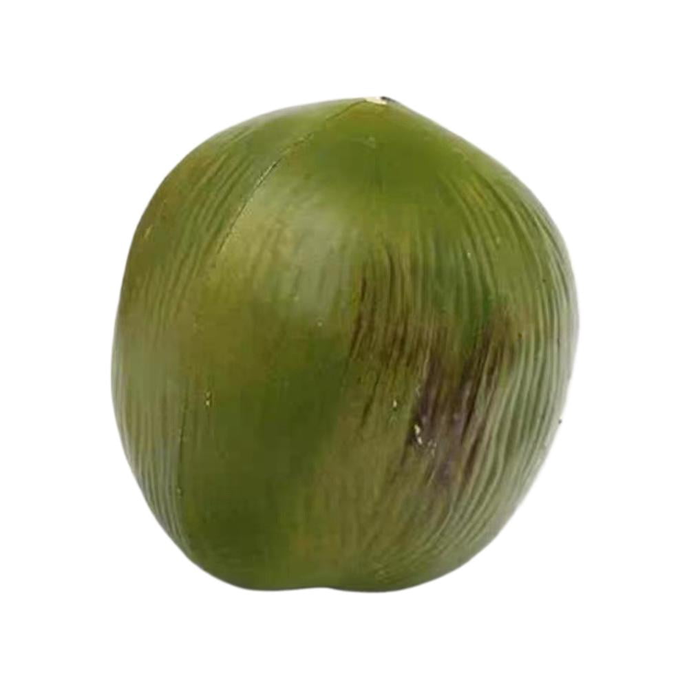 jileijar Simulation Fruit Coconut Tree Decoration Fake Coconuts Banquet ...