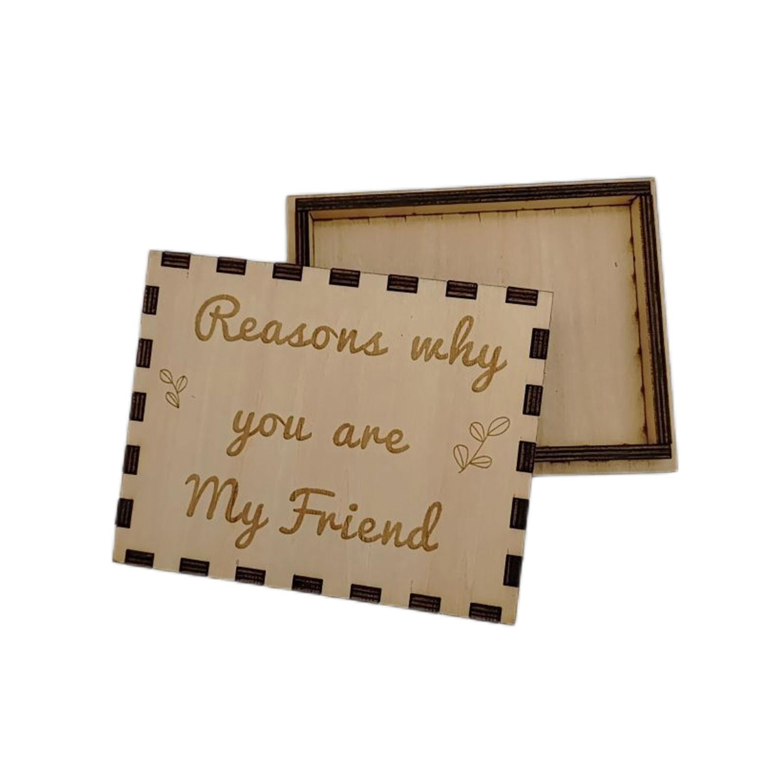 jileijar Unique Friendship Gift Reasons Why Youre My Best Friend ...