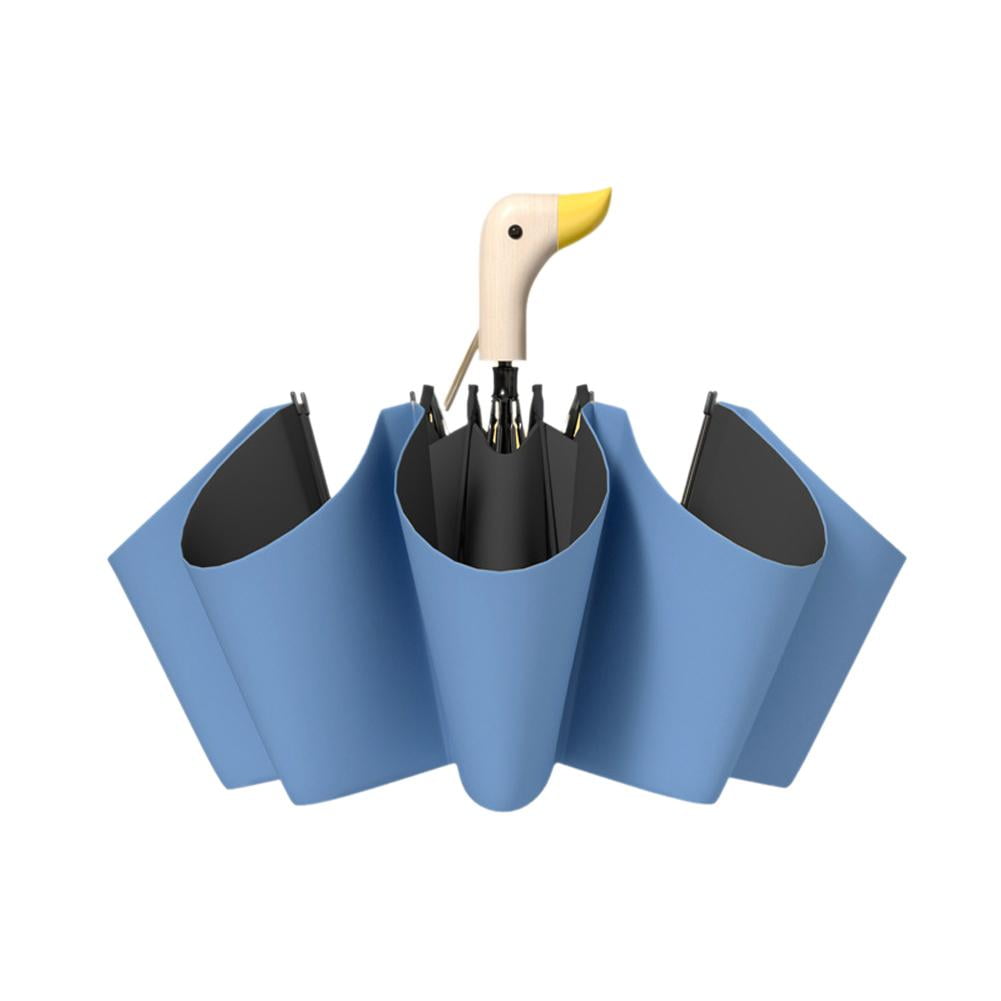 jileijar Wooden Duck Mouth Rainy Sun Umbrella Handle Cartoon Umbrella ...