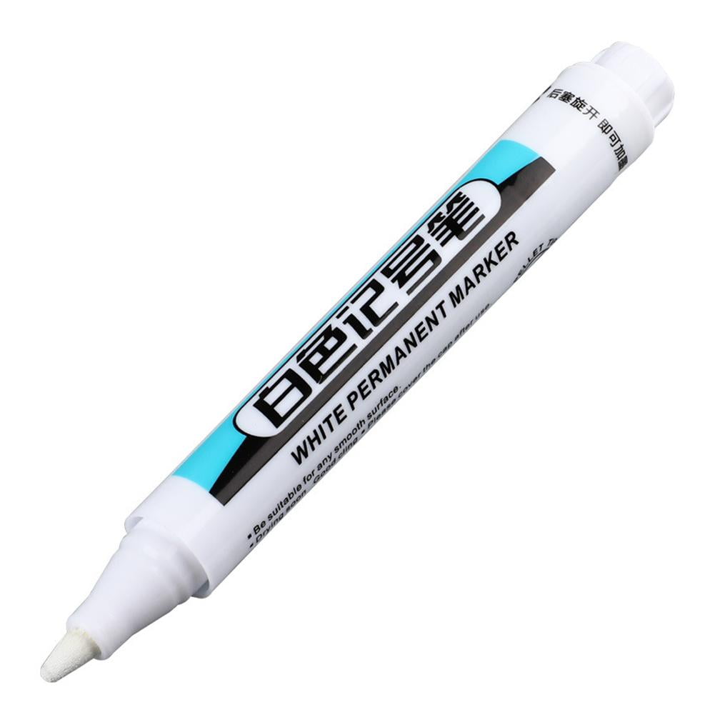 jileijar rujjftsy White Marker Pen, 3PCS White Paint Marker Pen ...