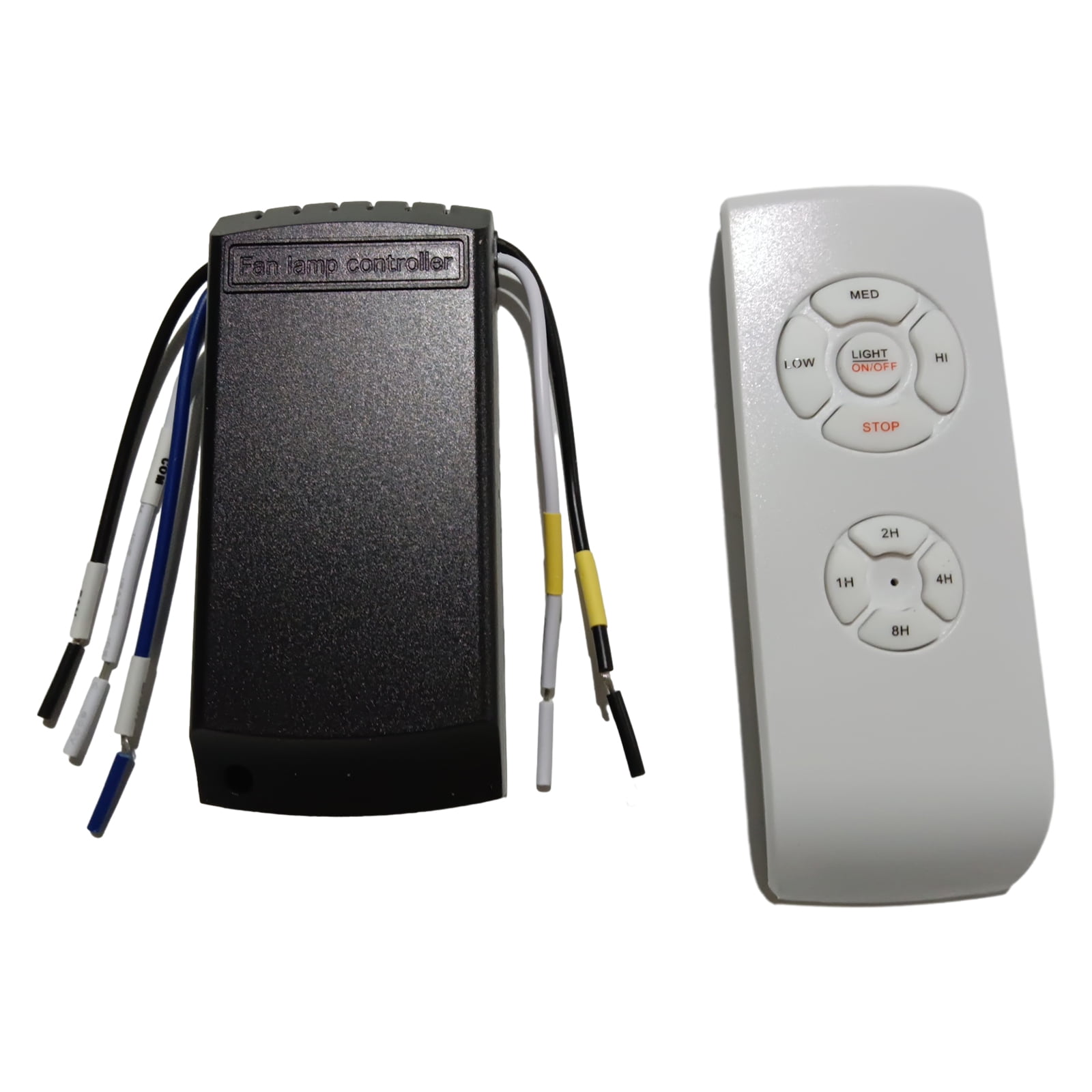 jinsenhg 110/220V Smart Ceiling Fan Lamp Remote Wireless Fans Light ...