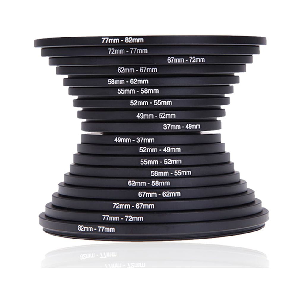 Step Up Step Down Rings Photography