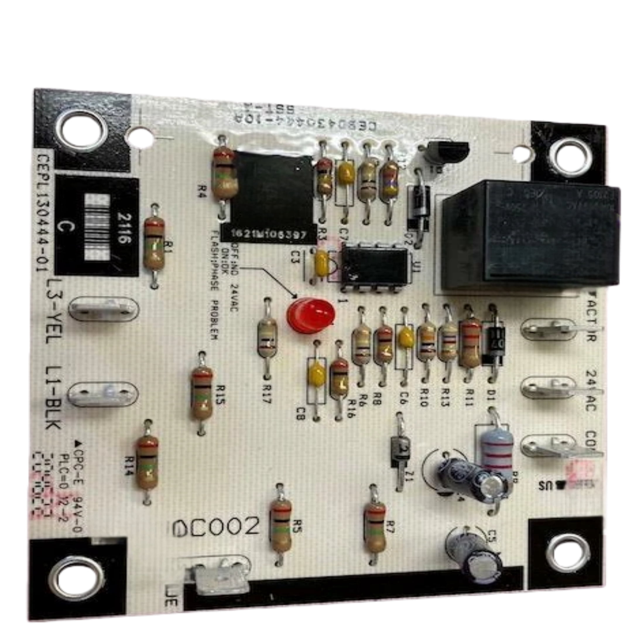 jioovziy HK35AC002 Relay Phase Monitor Control Board HVAC Refrigeration ...