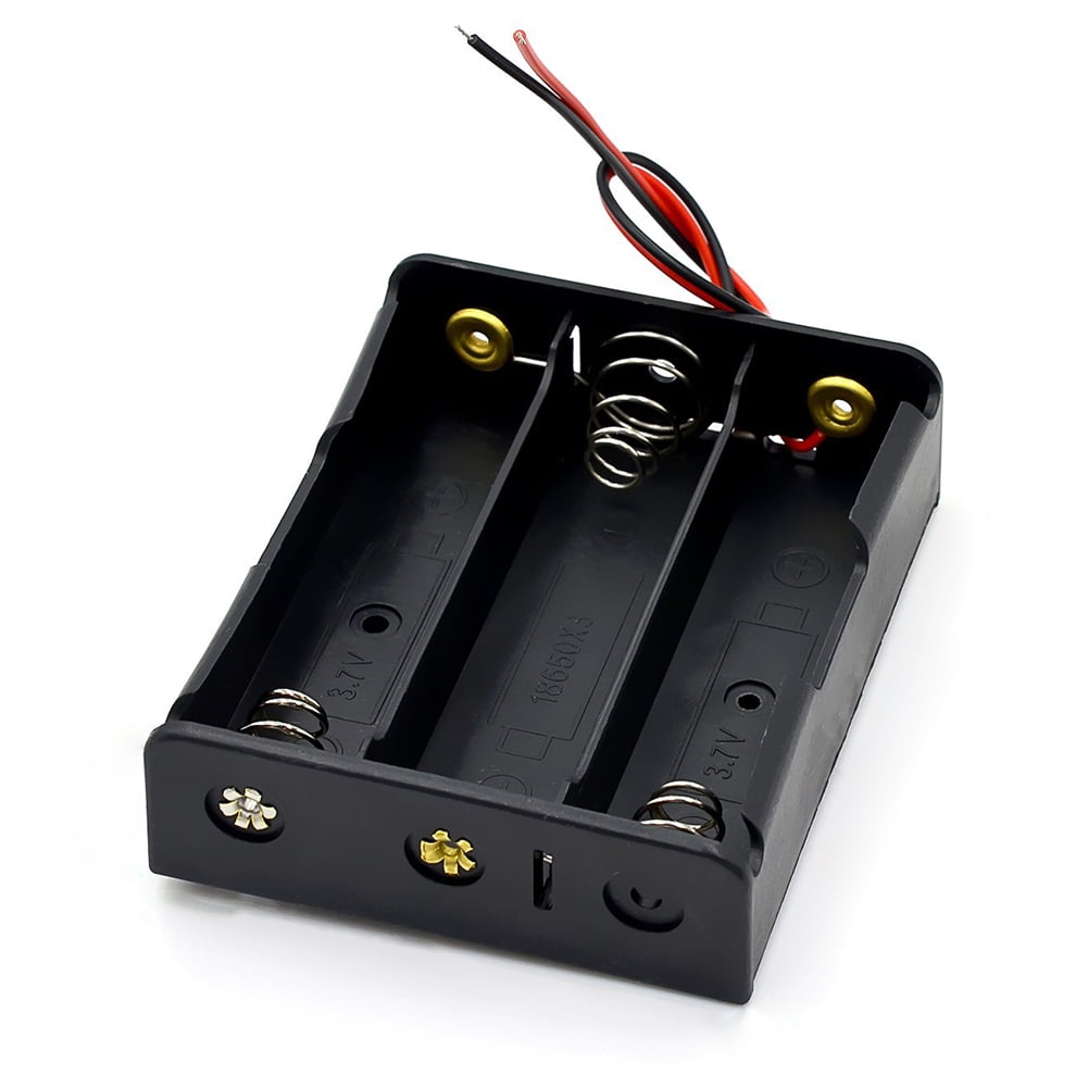 jixopn 1 2 3 4 Slot DIY Batteries Clip Holder Container Plastic 18650 ...