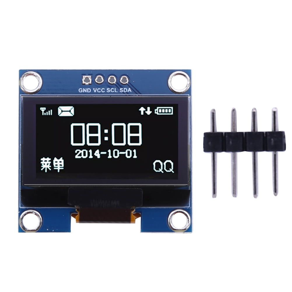 Jixopn 13inch Oled Module 7pin Spi Ssh1106 Drive Display Module 128x64 Whiteblue Display For