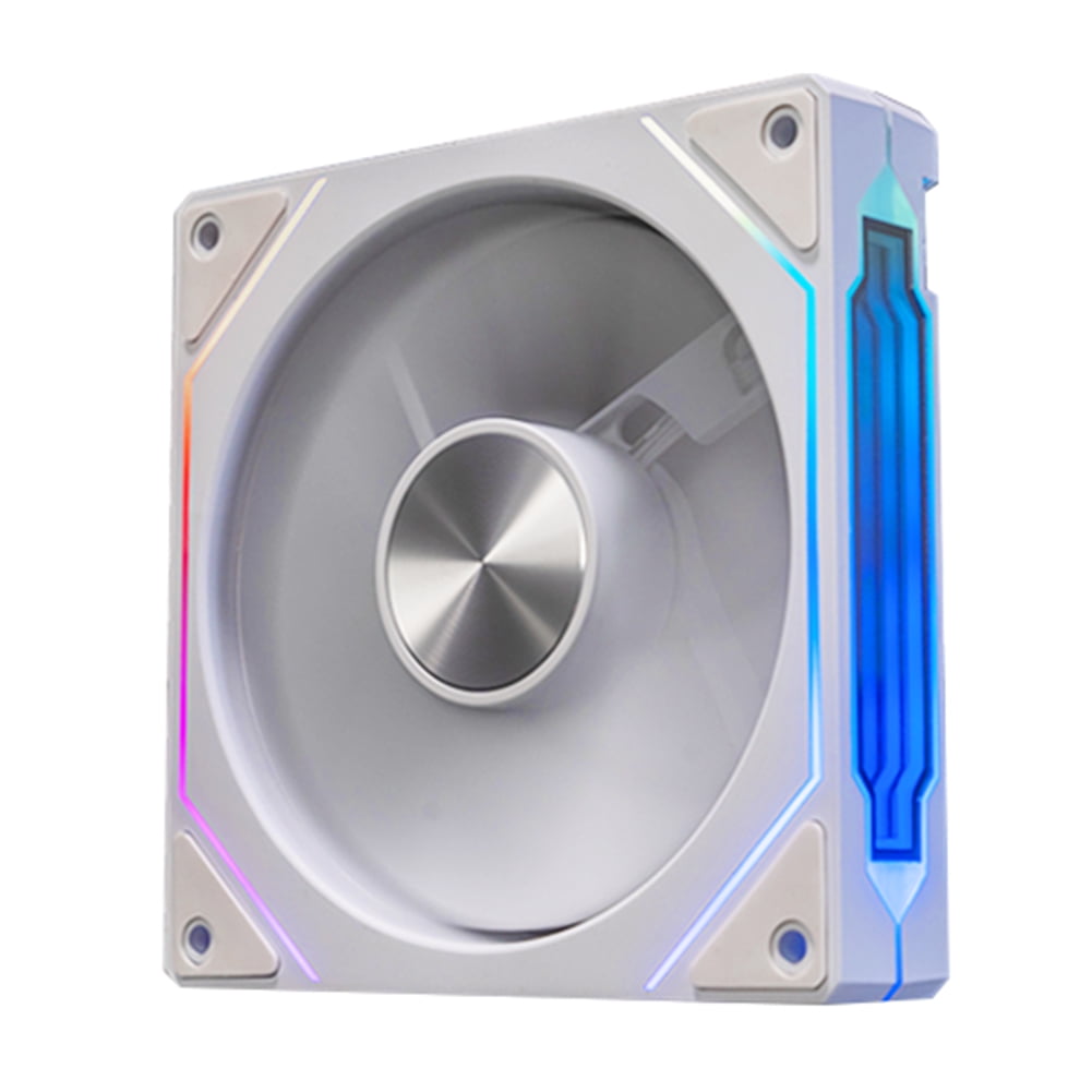 jixopn 120mm Case Cooler Fan Infinite Mirror Effect 5V 3Pin ARGB ...