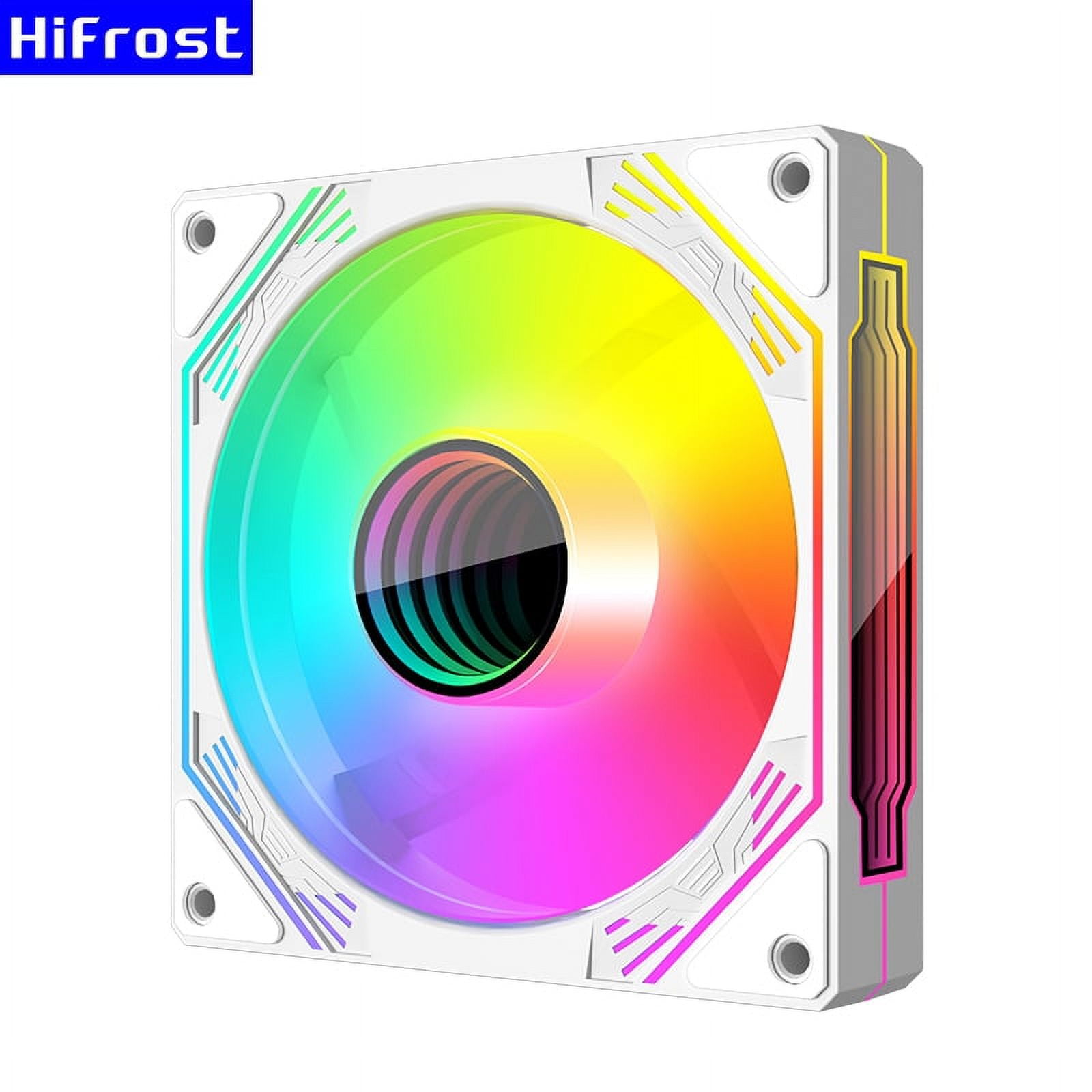 jixopn 120mm Chassis Radiator 1800 RPM 5V 3Pin ARGB 12V 4PIN PWM ...