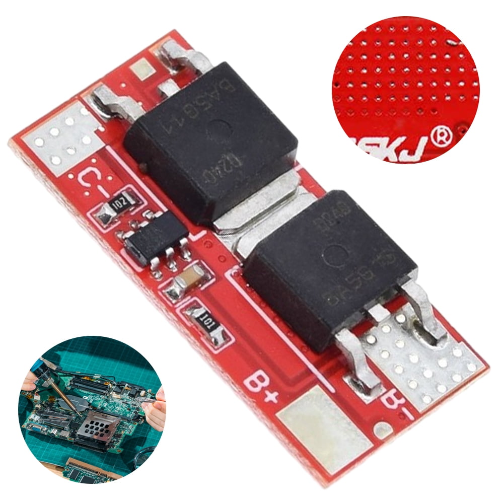 jixopn 18650 1S Li-ion Lithium Battery Protection Board Pcb Pcm Lipo ...