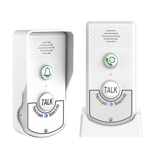Jixopn 2 Way Voice Intercom Abs Wireless Intercomunicador Two Way Audio