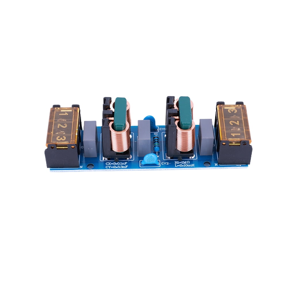 jixopn 25A Power Filter EMI High-frequency Two Stage Power Low-pass ...