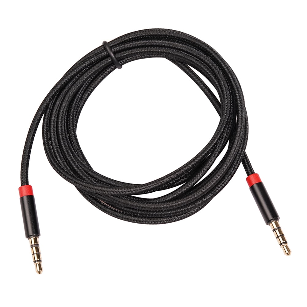 jixopn 3.5mm Aux Cable Connector Male To Male for Headphones Car ...