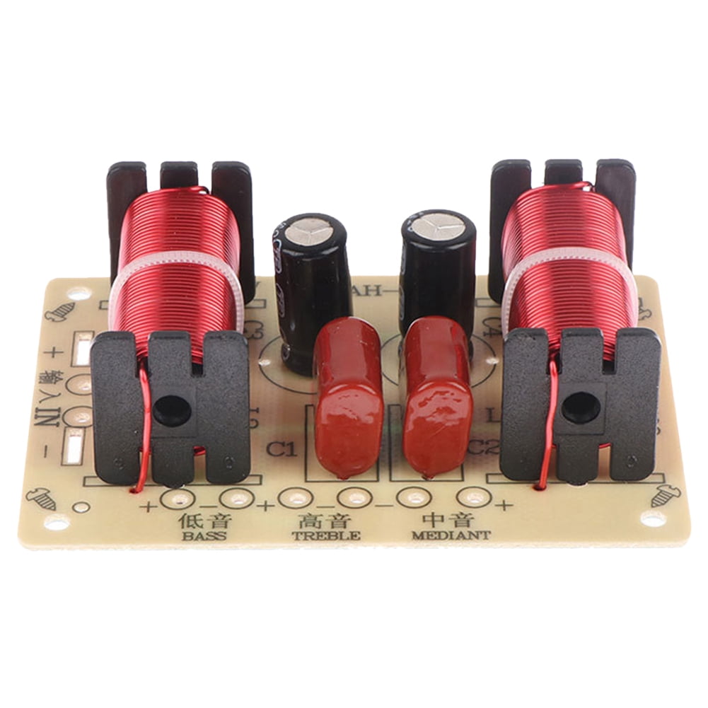 jixopn 3 Way Speaker Frequency Divider 150W HiFi Crossover Filter ...