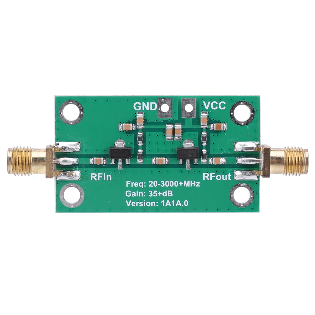 jixopn 35dB Gain Broadband RF Signal Amplifier LNA 5-3500MHz RF Signal ...