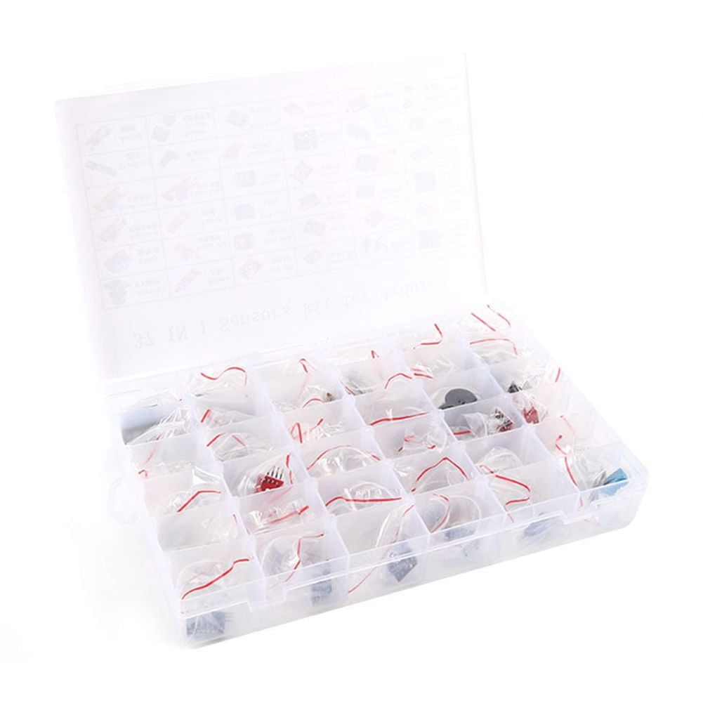 jixopn 37 in 1 Sensor Kits Contain RGB Joystick Starters Sensor Kit for ...