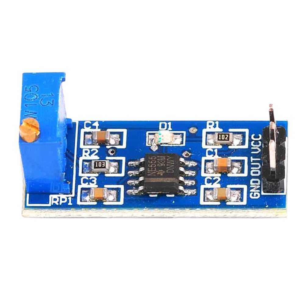 jixopn 5-12V NE555 Chip Module Frequency Adjustable Pulse Generator ...