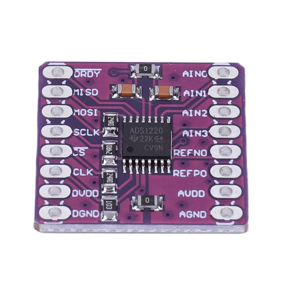 jixopn ADS1220 ADC I2C Low-power 24 Bit ADC Analog To Digital Converter Module 2.3-5.5V ...