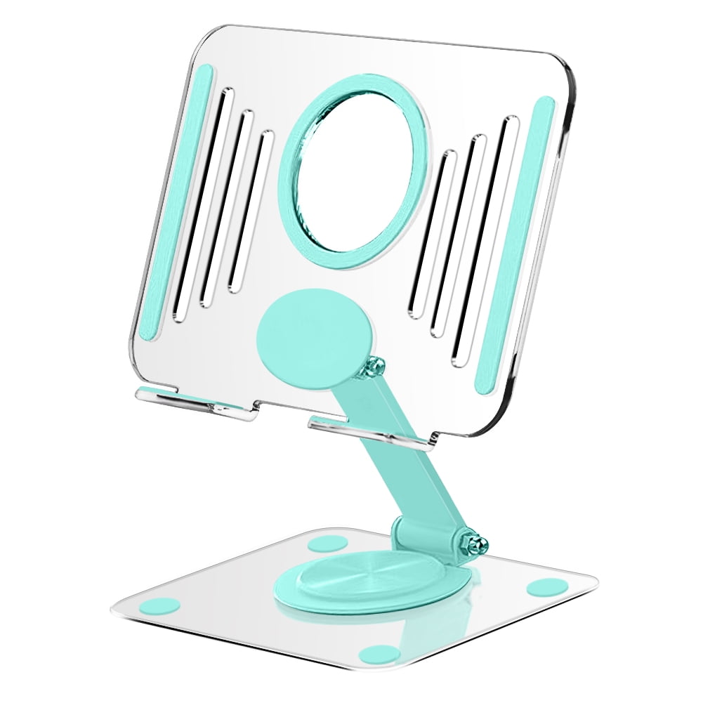 jixopn Acrylic Tablet Stand Holder Foldable Tablet Bracket with 360 ...