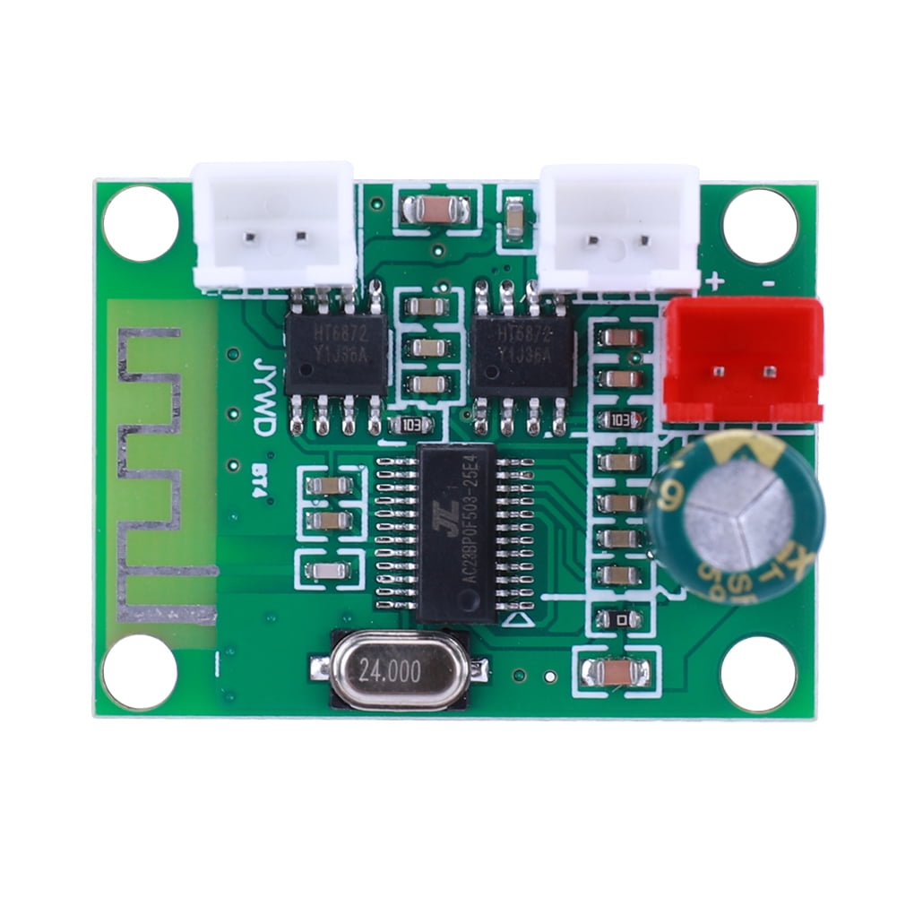 jixopn Bluetooth-Compatible Two Channel Audio Amplifier Board 3W*2 4Ohm ...