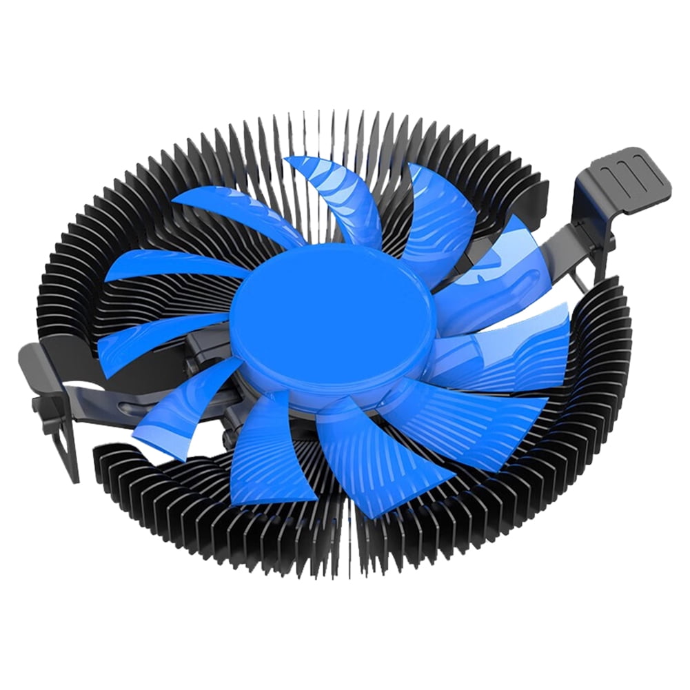 jixopn CPU Cooler 8CM 2700RPM CPU Fan PWM 3 Pin Ultra-Thin for Intel ...